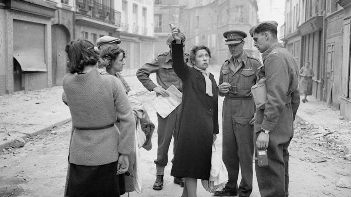 Celebrating Liberty in Caen, Normandy - WartimeNI