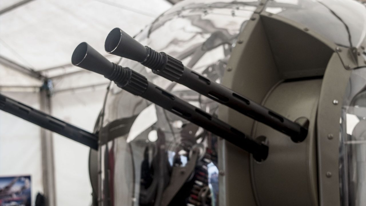 Spitfire gun turret in Portrush - WartimeNI