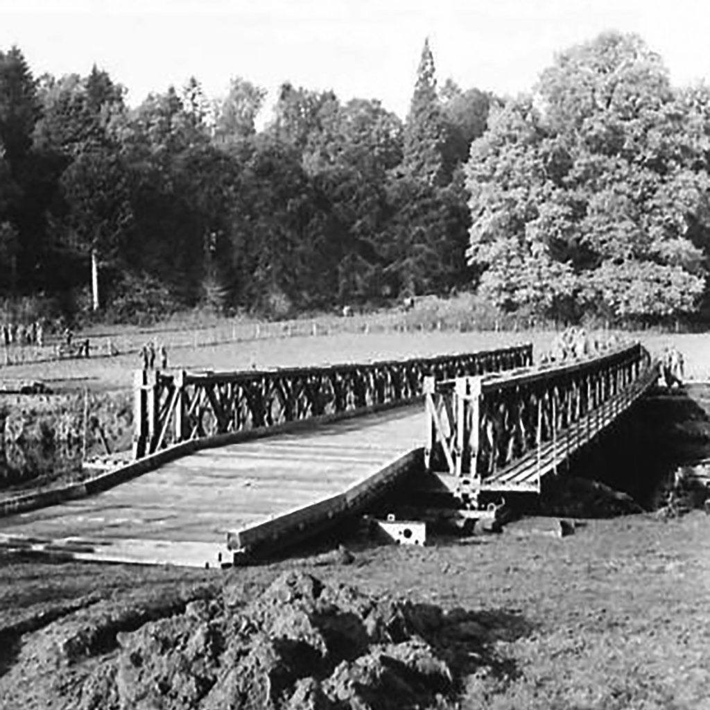 Bailey Bridge No. 2 in Caledon, Co. Tyrone - WartimeNI