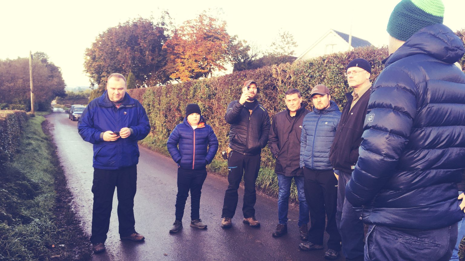 Digging crew in Lisburn, Co. Antrim - WartimeNI